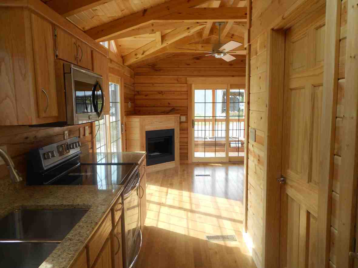 A Log Cabin 2 Go – Perfect for Weekend Getaways! - Gastineau Log Homes