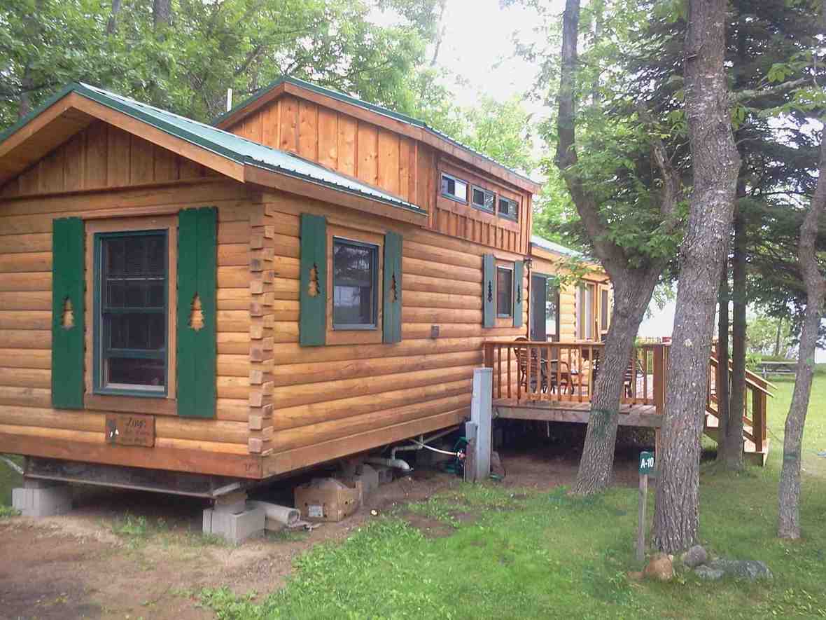 A Log Cabin 2 Go – Perfect for Weekend Getaways! - Gastineau Log Homes